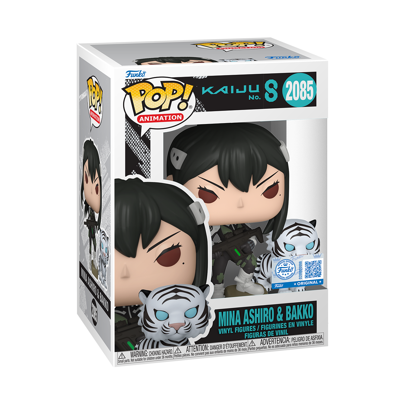 Pop! & Buddy Mina Ashiro and Bakko