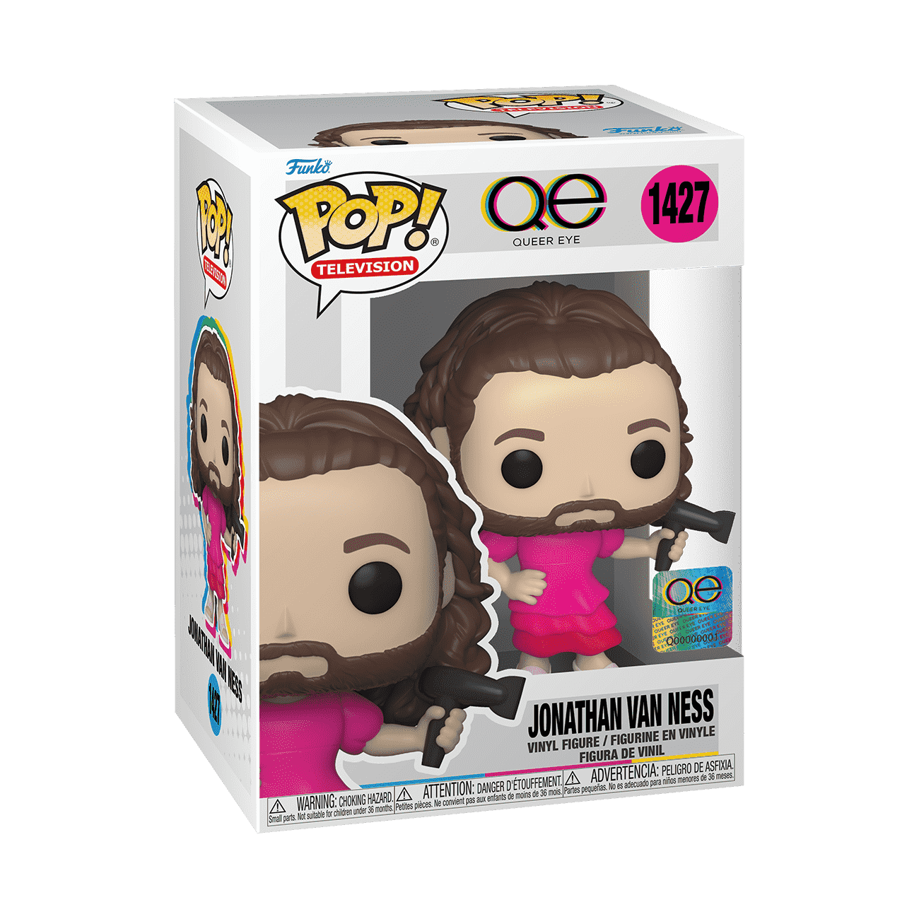 Buy Pop! Jonathan Van Ness with Hair Dryer at Funko.