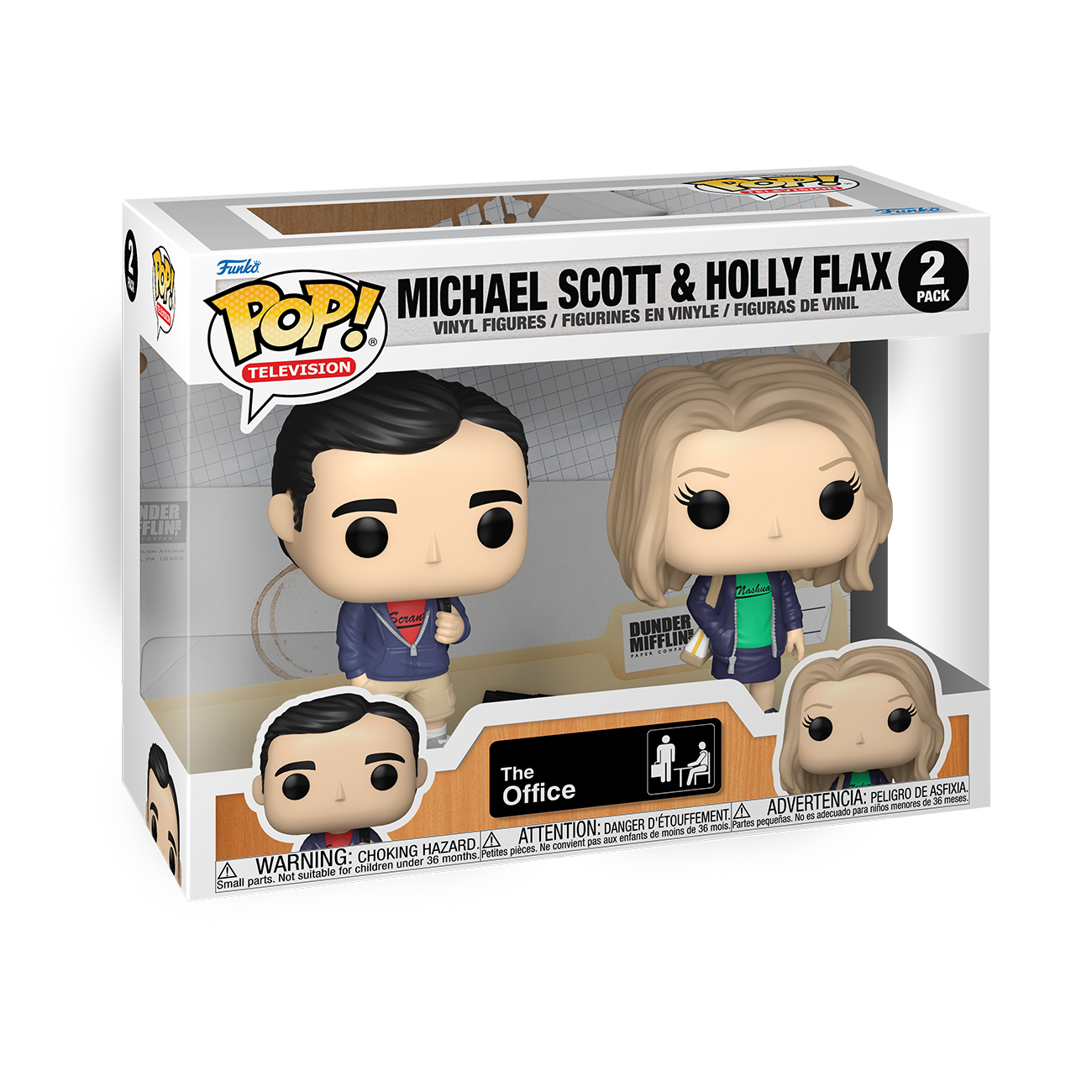 Pop! Michael Scott & Holly Flax (Company Picnic) 2-Pack | Funko