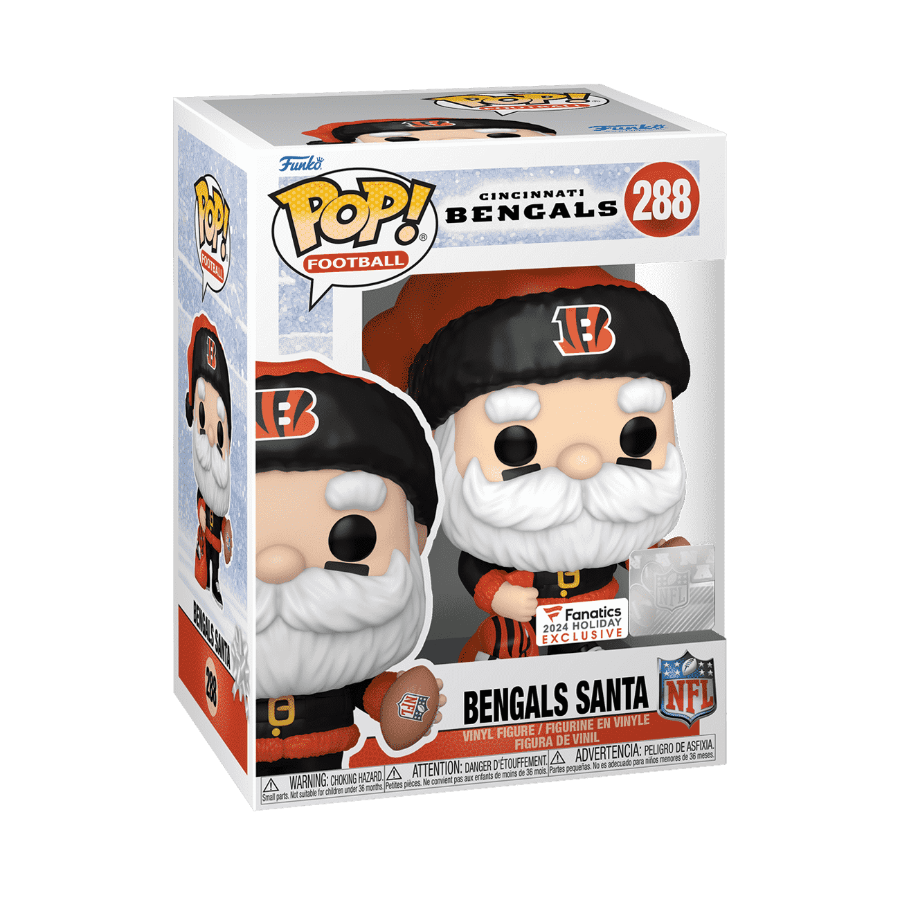 Pop! Bengals Santa