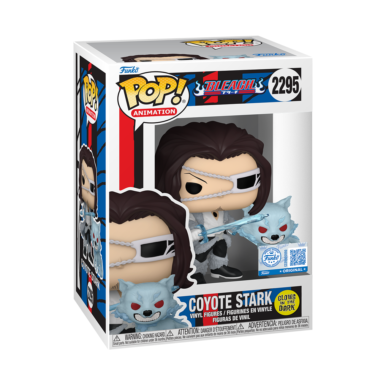 Pop! & Buddy Coyote Stark (Glow) | Funko
