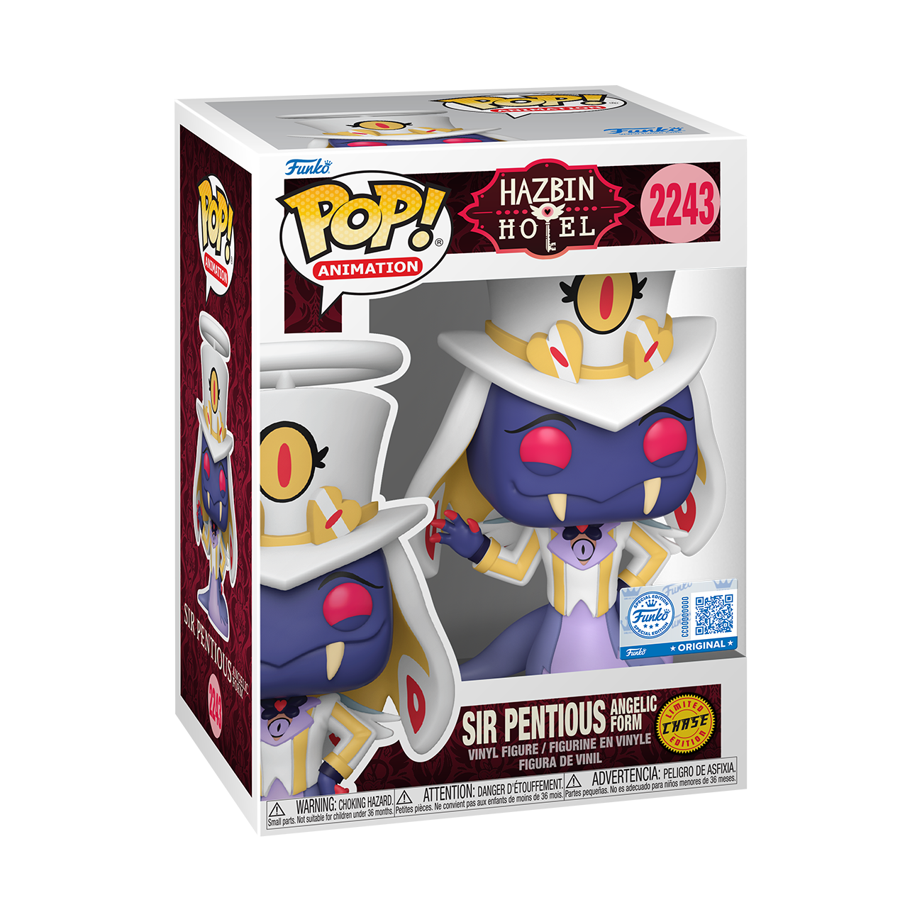POP! Sir Pentious | Hazbin Hotel Funko Pop! Vinyl Figure | Funko