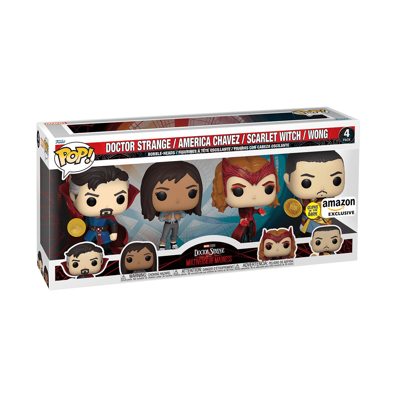 Buy Pop! Doctor Strange 4-Pack at Funko.