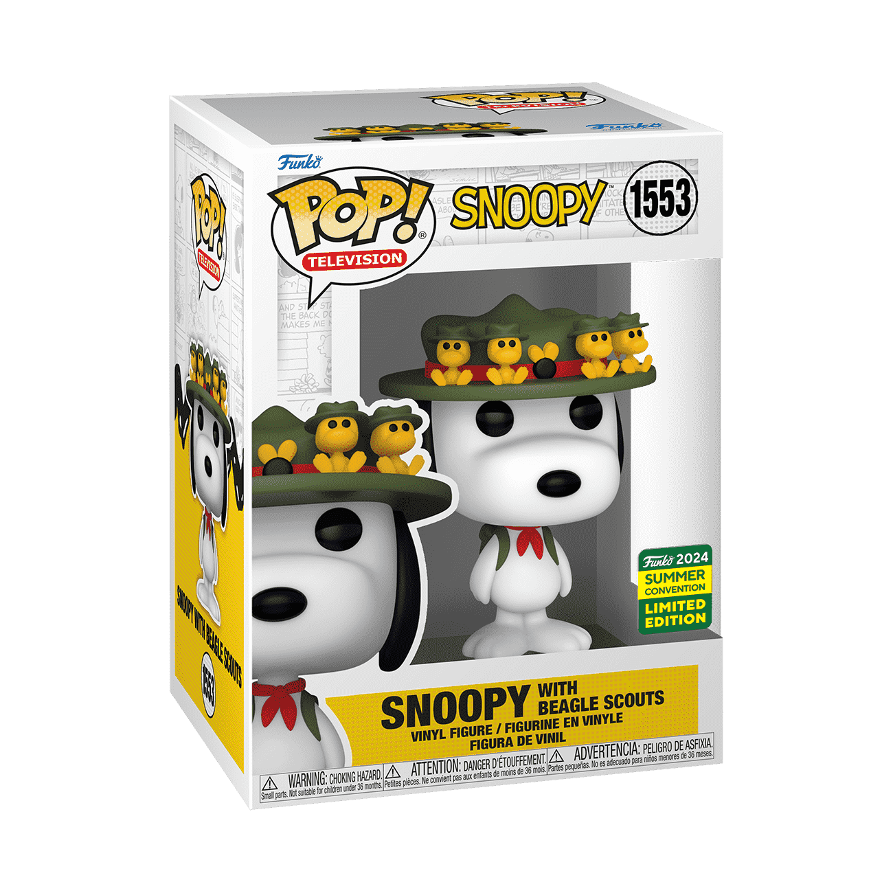 Buy Pop! Snoopy with Beagle Scouts at Funko.