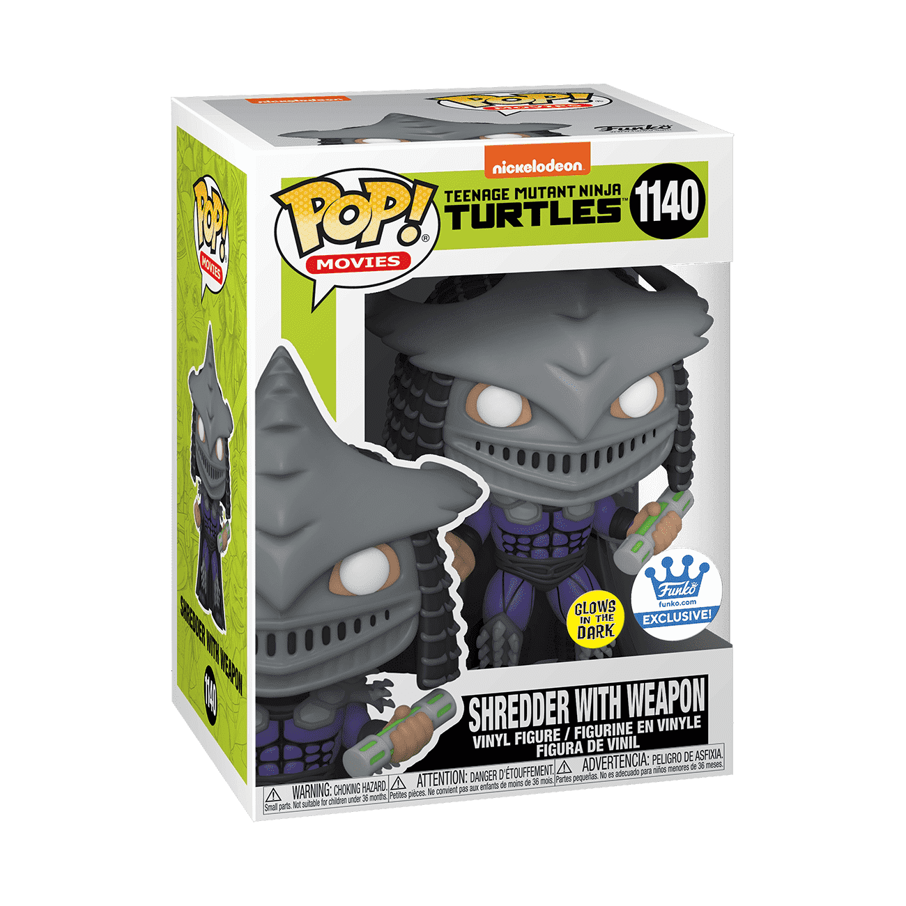Buy Pop! Shredder with Ooze Canister (Glow) at Funko.