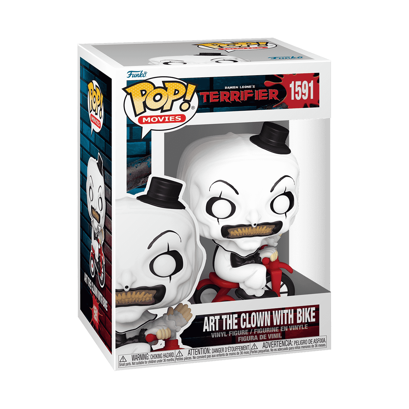 Pop! Art the Clown with Bike