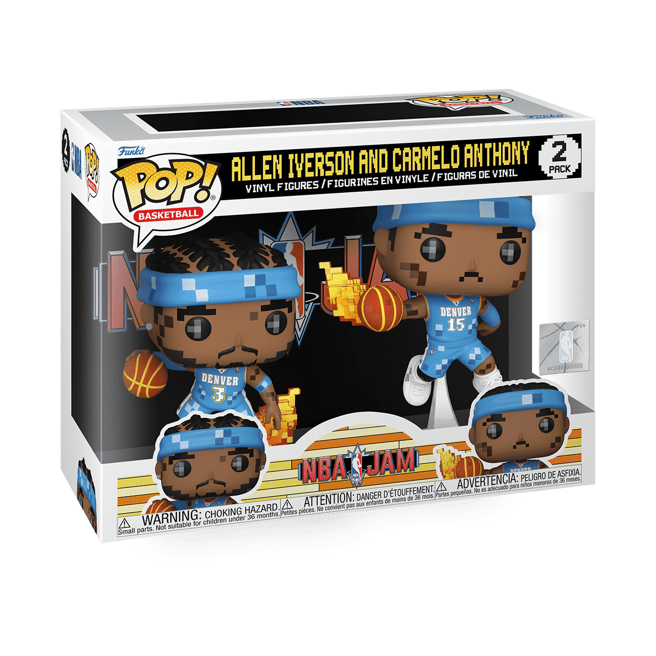 Buy Pop! Allen Iverson and Carmelo Anthony (NBA Jam) 2-Pack at Funko.