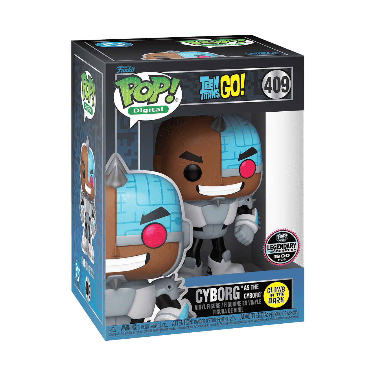 Pop! Cyborg as the Cyborg (NFT Release) (Glow)