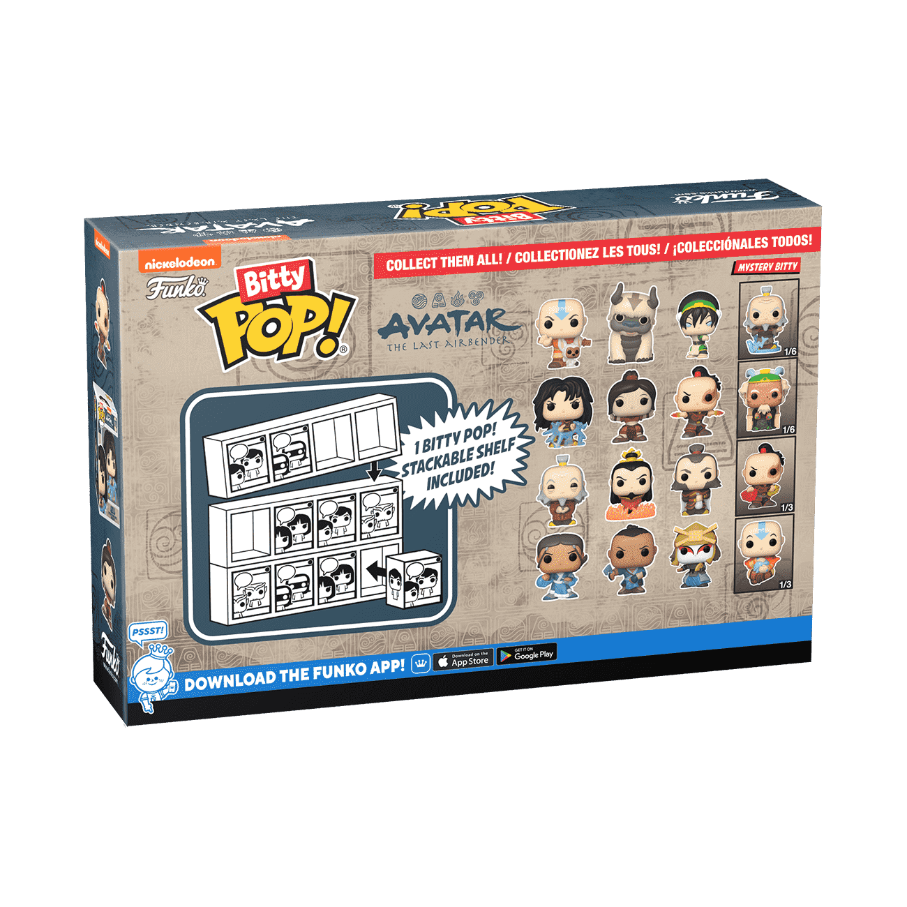 Buy Bitty Pop! Avatar The Last Airbender 4-Pack Series 1 at Funko.