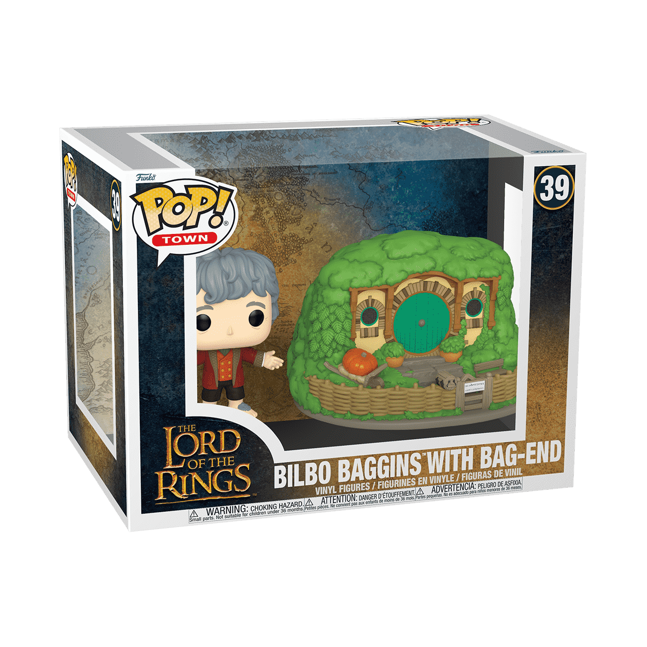 Buy Pop! Town Bilbo Baggins with Bag-End at Funko.