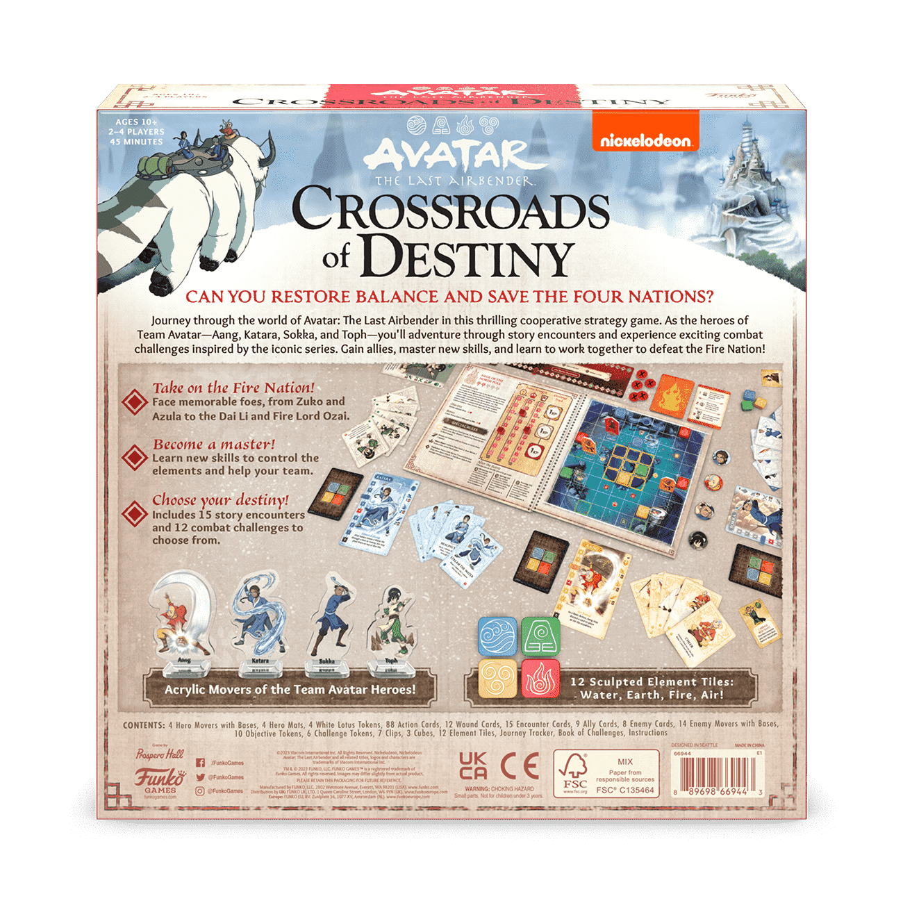 Buy Avatar: The Last Airbender Crossroads of Destiny Game at Funko.