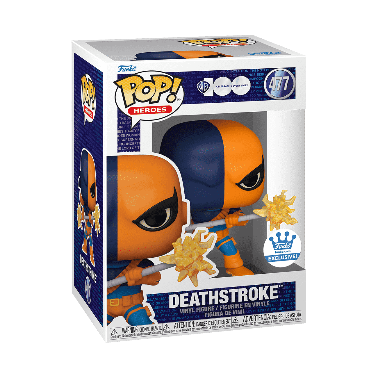 Buy Pop! Deathstroke with Bo Staff at Funko.