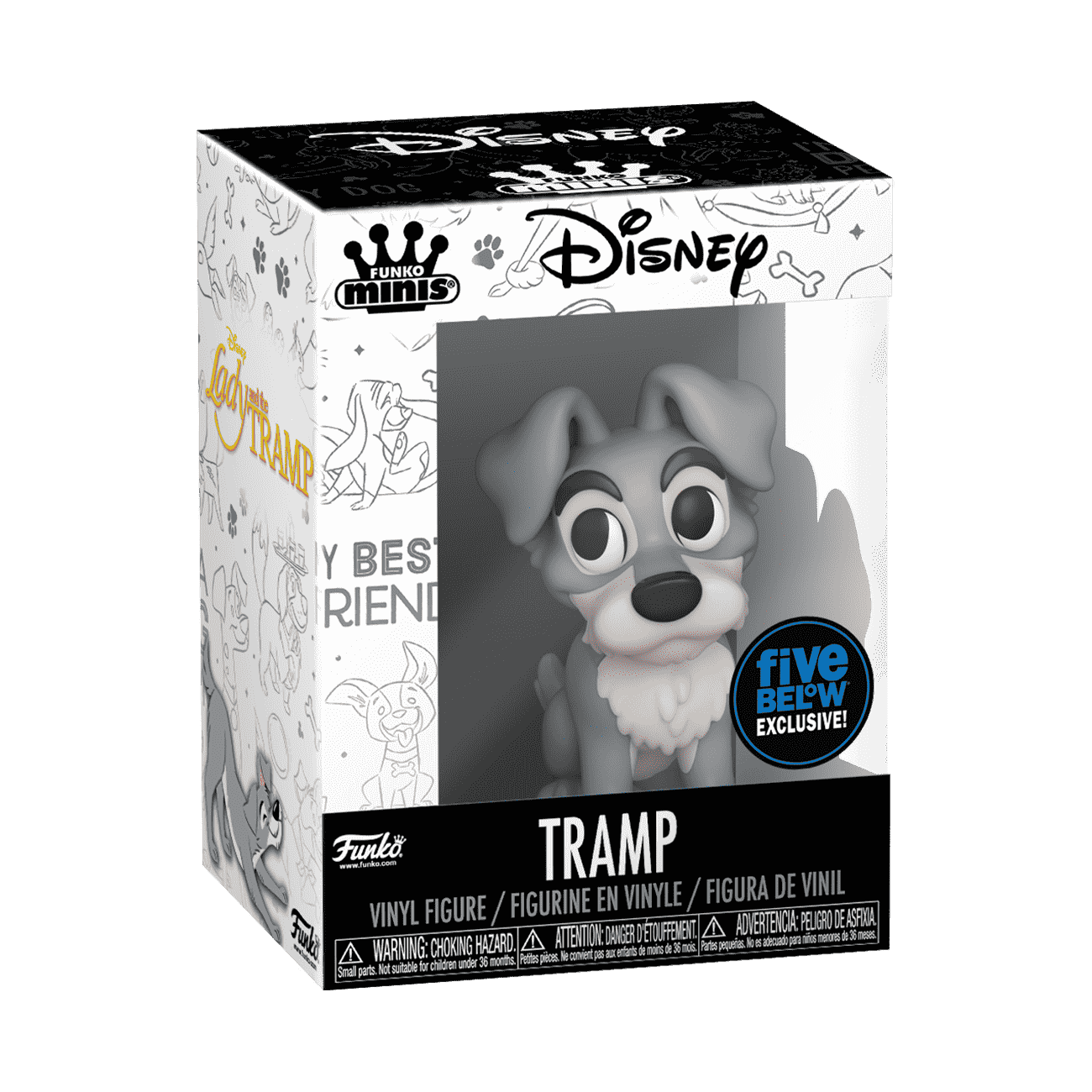 Disney Dog Days Mini Vinyl Figure (Tramp)
