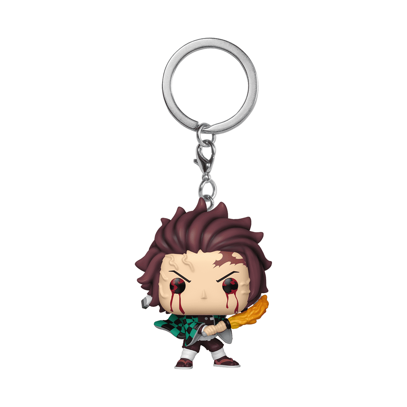 Pop! Keychain Tanjiro Kamado (Sun Breathing) | Funko