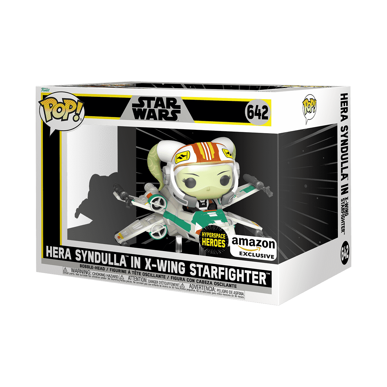 Buy Pop! Rides Super Deluxe Hera Syndulla in X-Wing Starfighter at Funko.