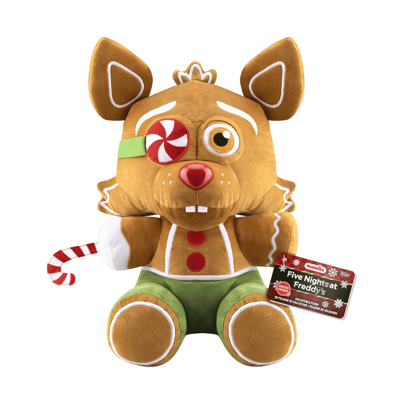 16" Gingerbread Foxy Mega Plush