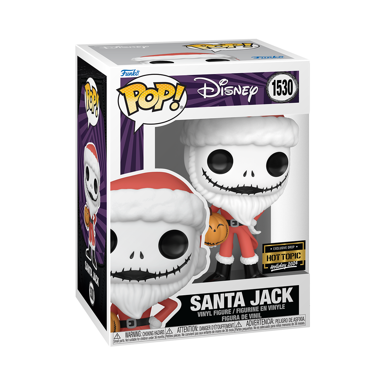 Pop! Santa Jack with Jack O-Lantern