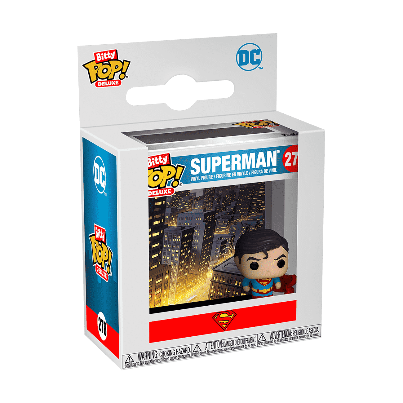 Buy Bitty Pop! Deluxe Superman (Cityscape) at Funko.