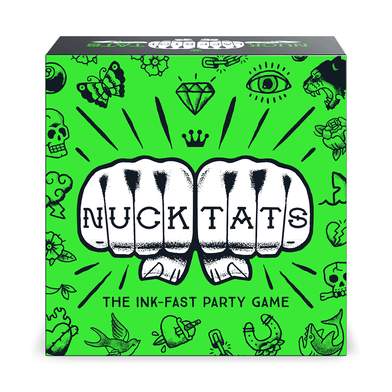 Nuck Tats The Ink-Fast Party Game