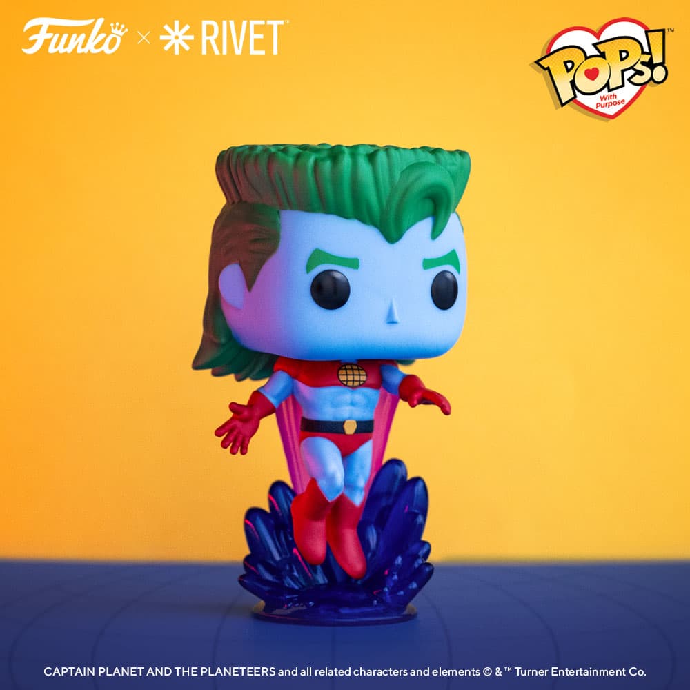 Buy Pop! Captain Planet (Flying) at Funko.