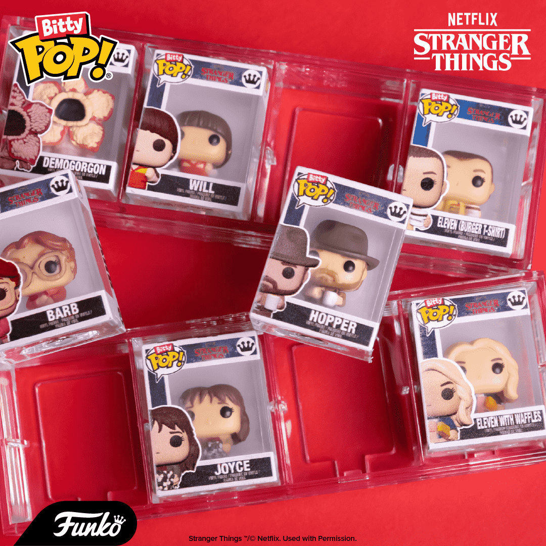 Bitty Pop! Stranger Things 4-Pack Series 4