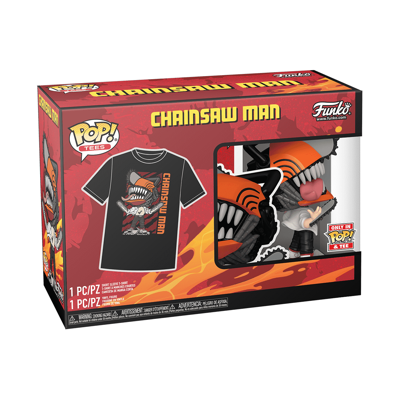 Pop! & Tee Chainsaw Man