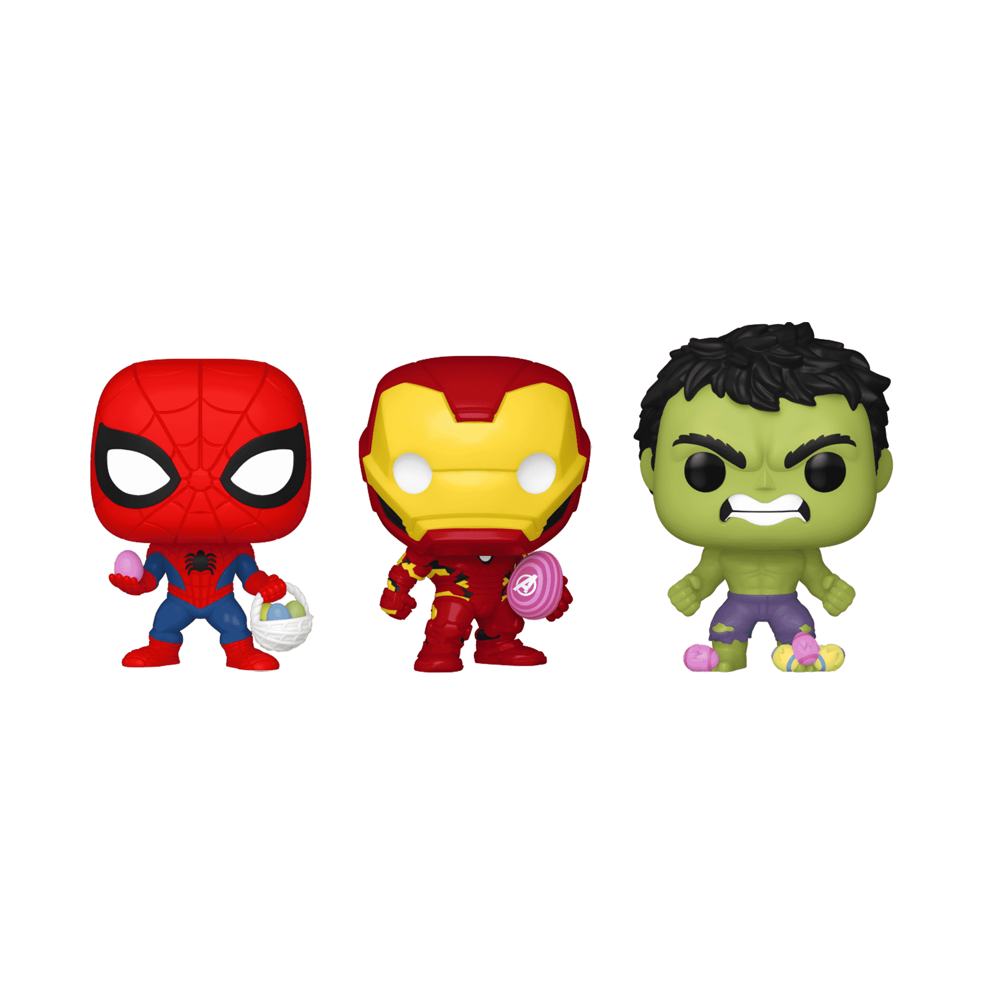 Pocket Pop! Easter Hulk, Spider-Man, Iron Man 3-Pack | Funko