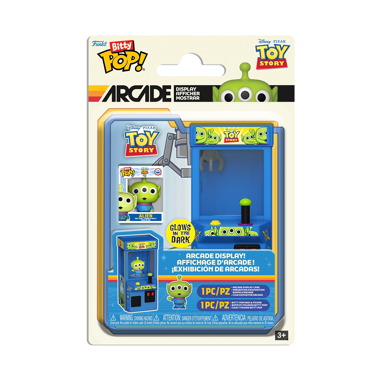 Bitty Pop! Arcade Alien (Glow) | Funko