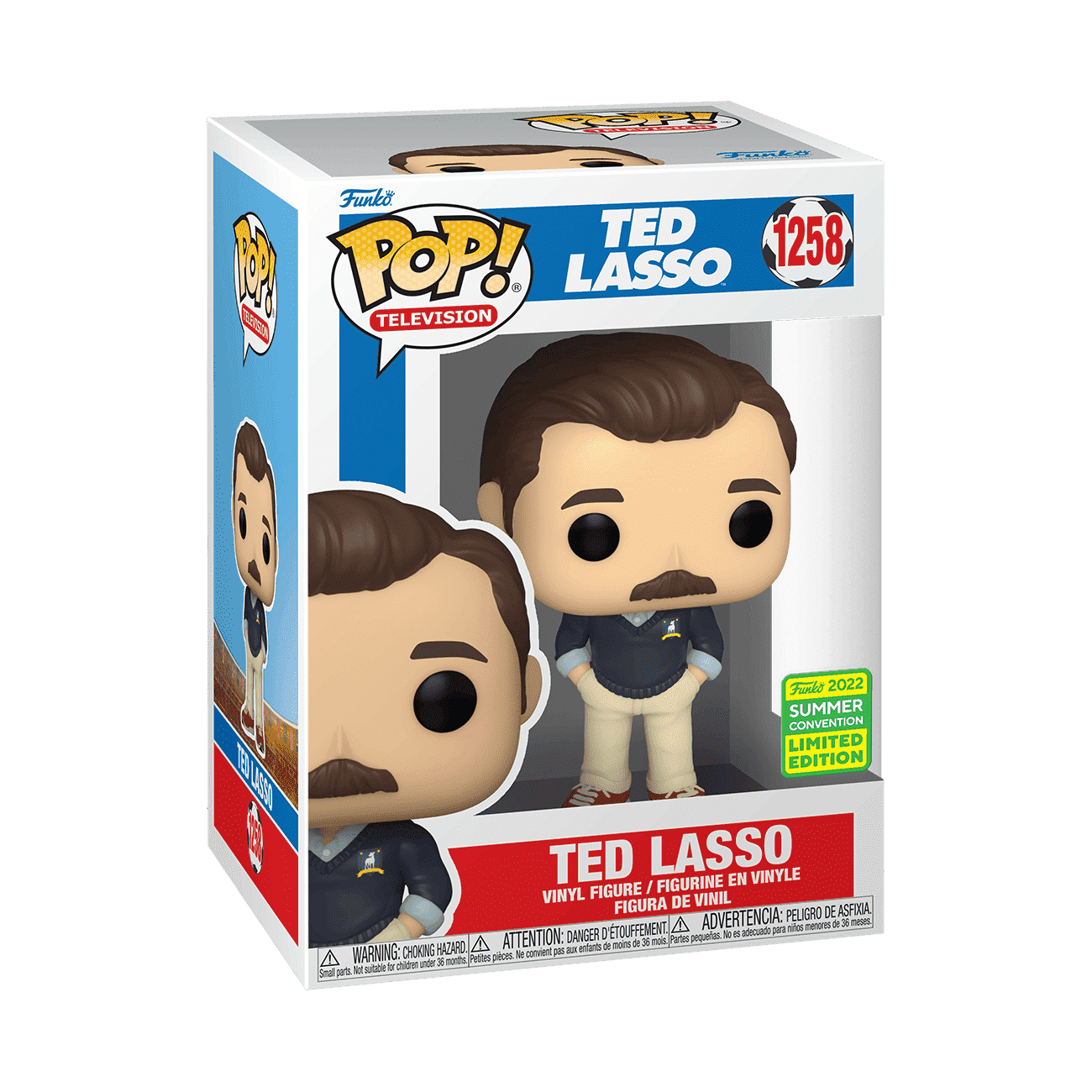 Buy Pop! Ted Lasso at Funko.