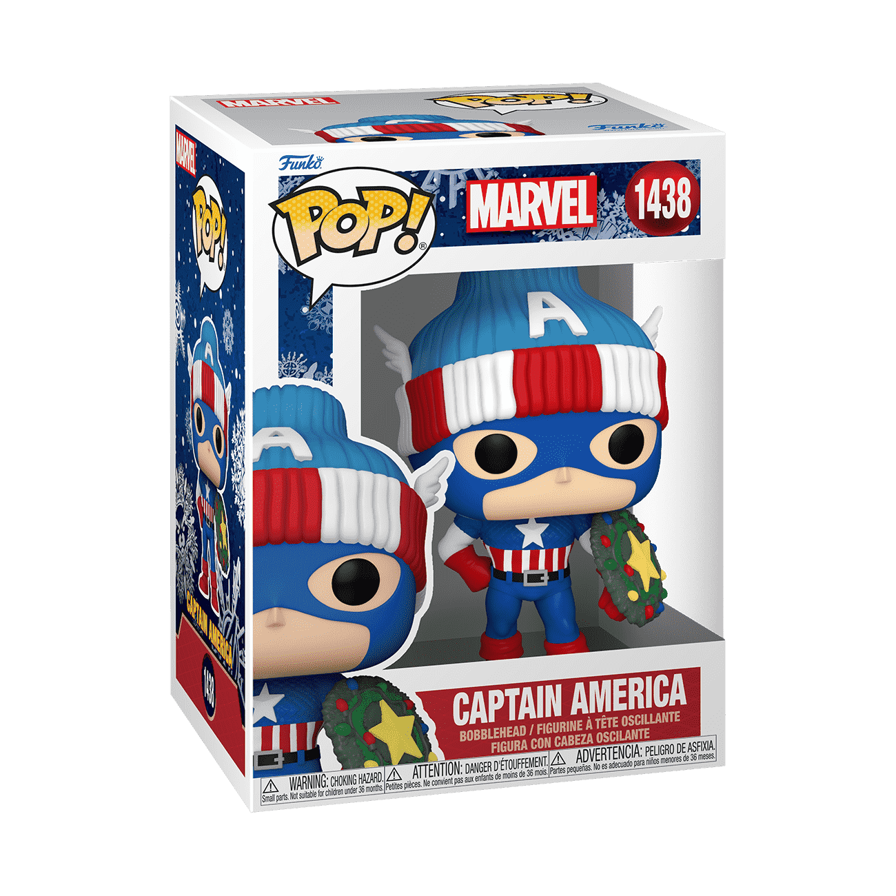 Pop! Captain America with Wreath Shield