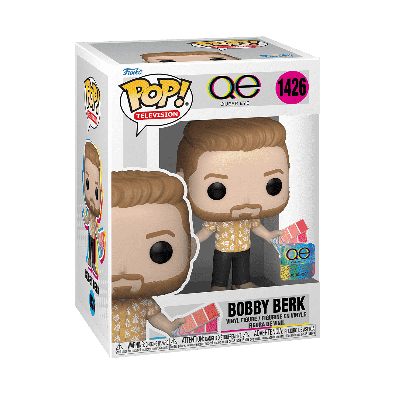 Buy Pop! Bobby Berk with Color Chart at Funko.