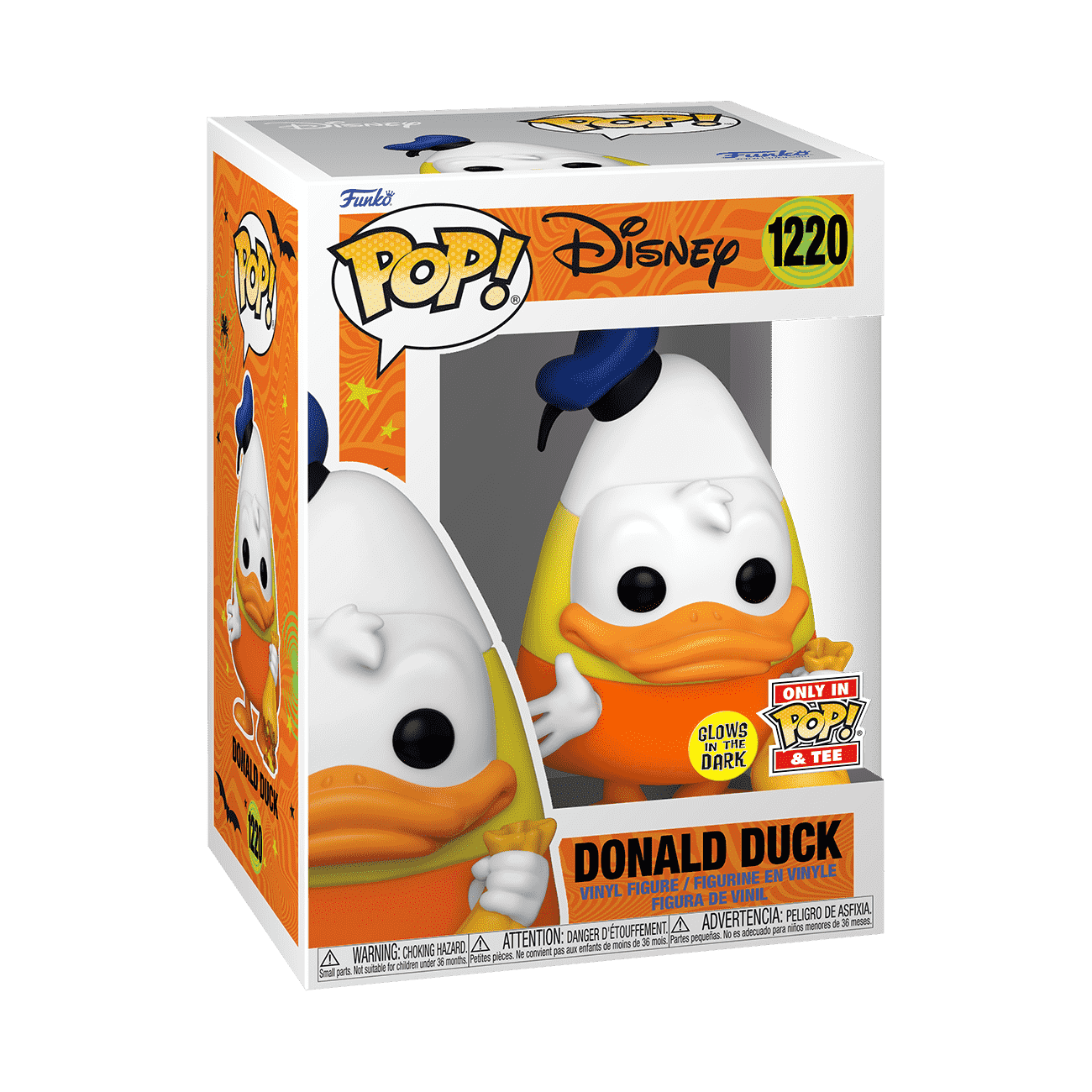 Buy Pop! & Tee Halloween Donald (Glow) at Funko.