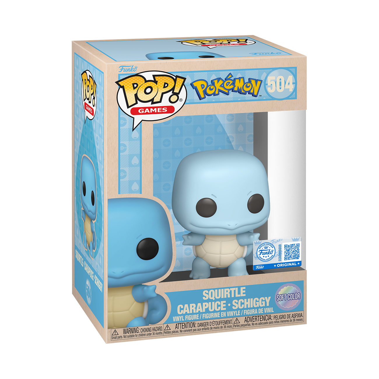 Pop! Squirtle (Soft Color) | Funko