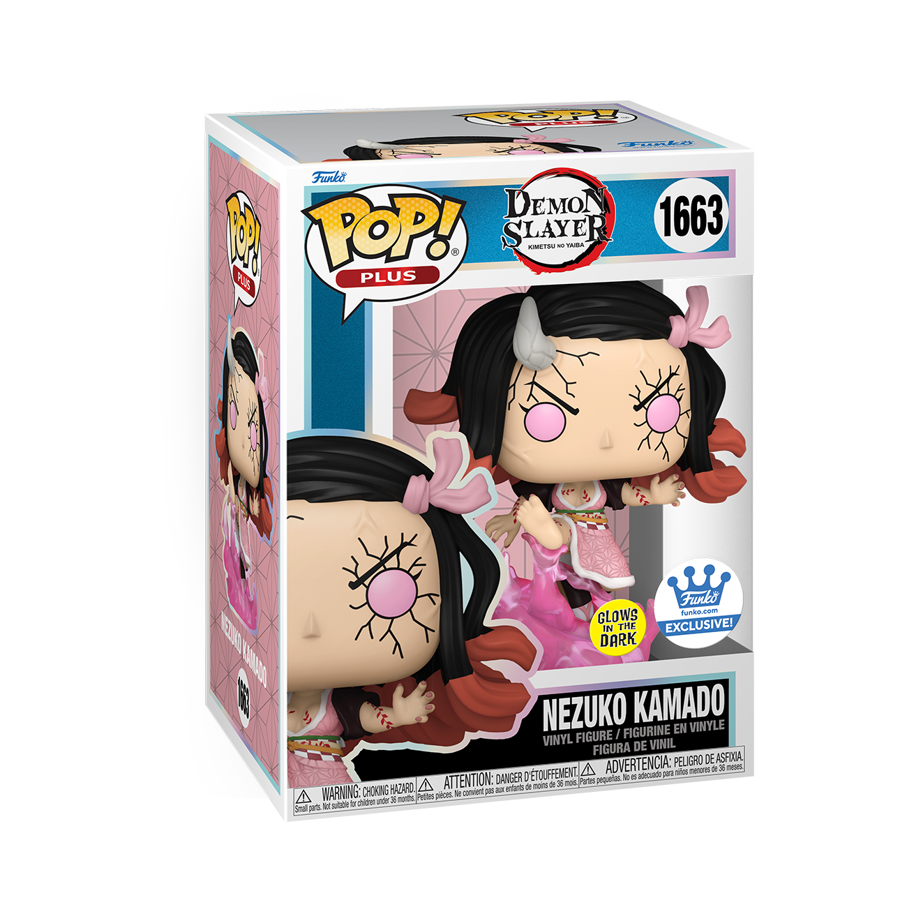 Pop! Plus Nezuko Kamado (Blood Demon Art) (Glow)