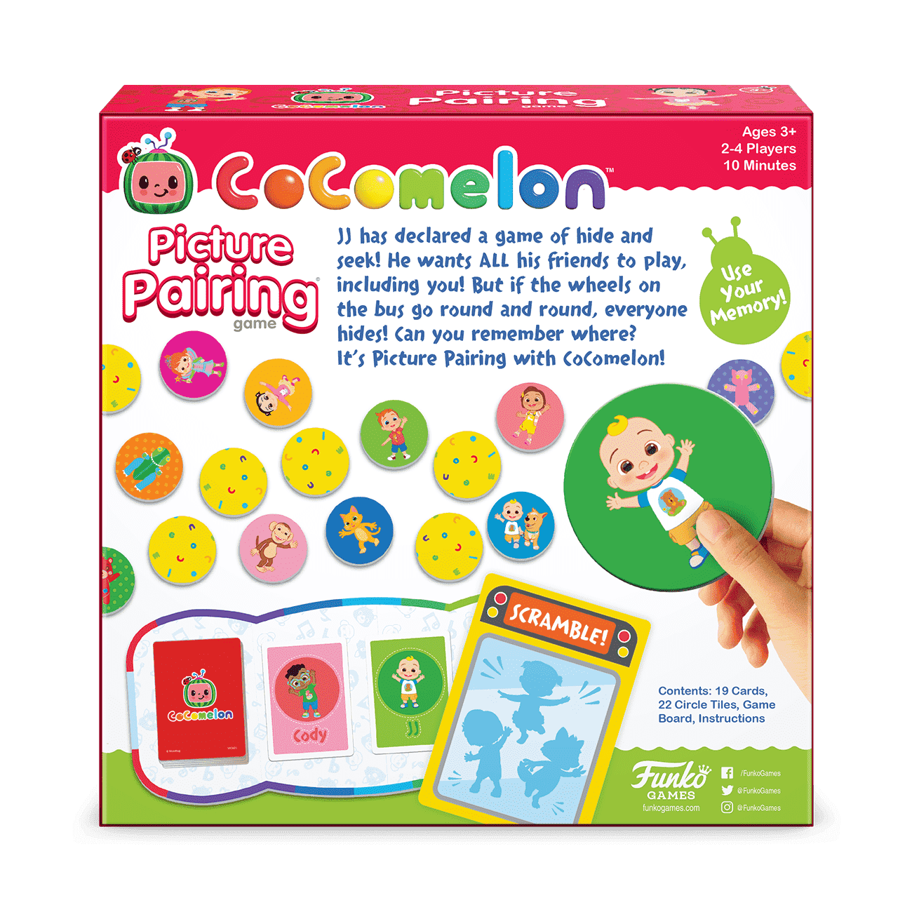 Buy CoComelon Picture Pairing Game at Funko.