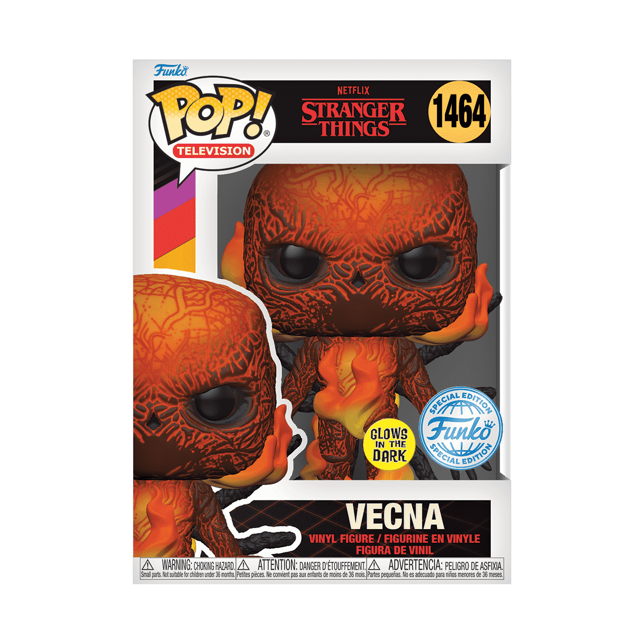Pop! Vecna with Flames (Glow)