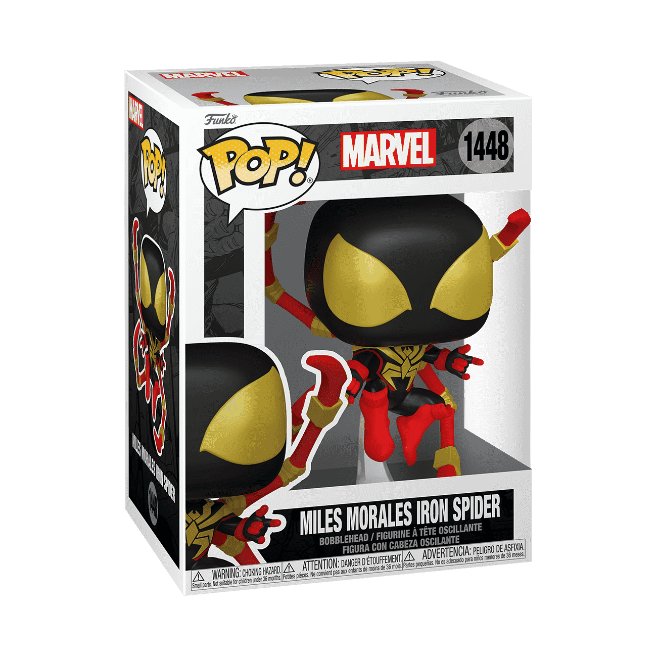 Buy Pop! Miles Morales Iron Spider at Funko.