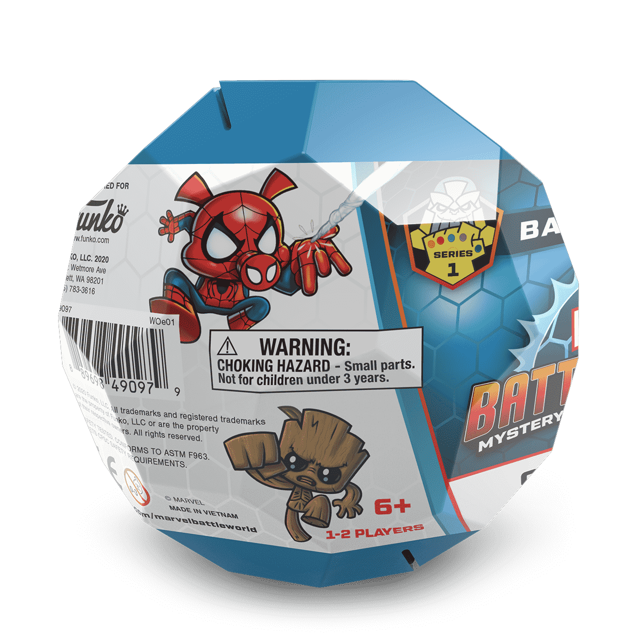 Marvel Battleworld: Series 1 Battle Ball Game