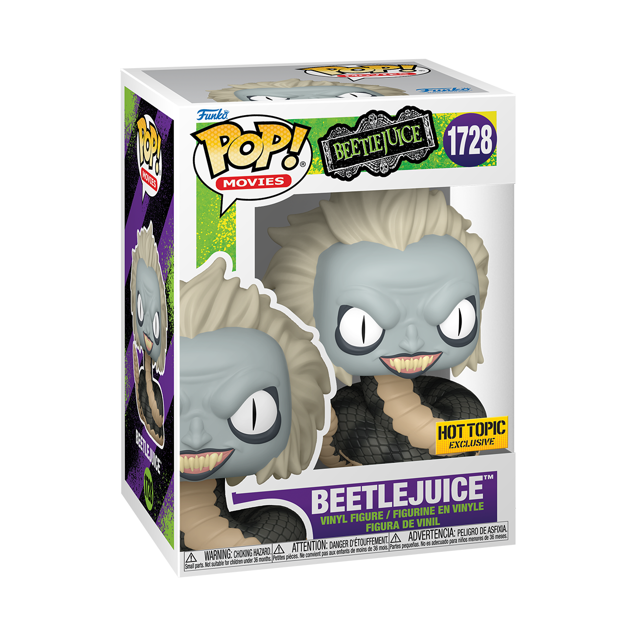 Pop! Beetlejuice (Snake) | Funko