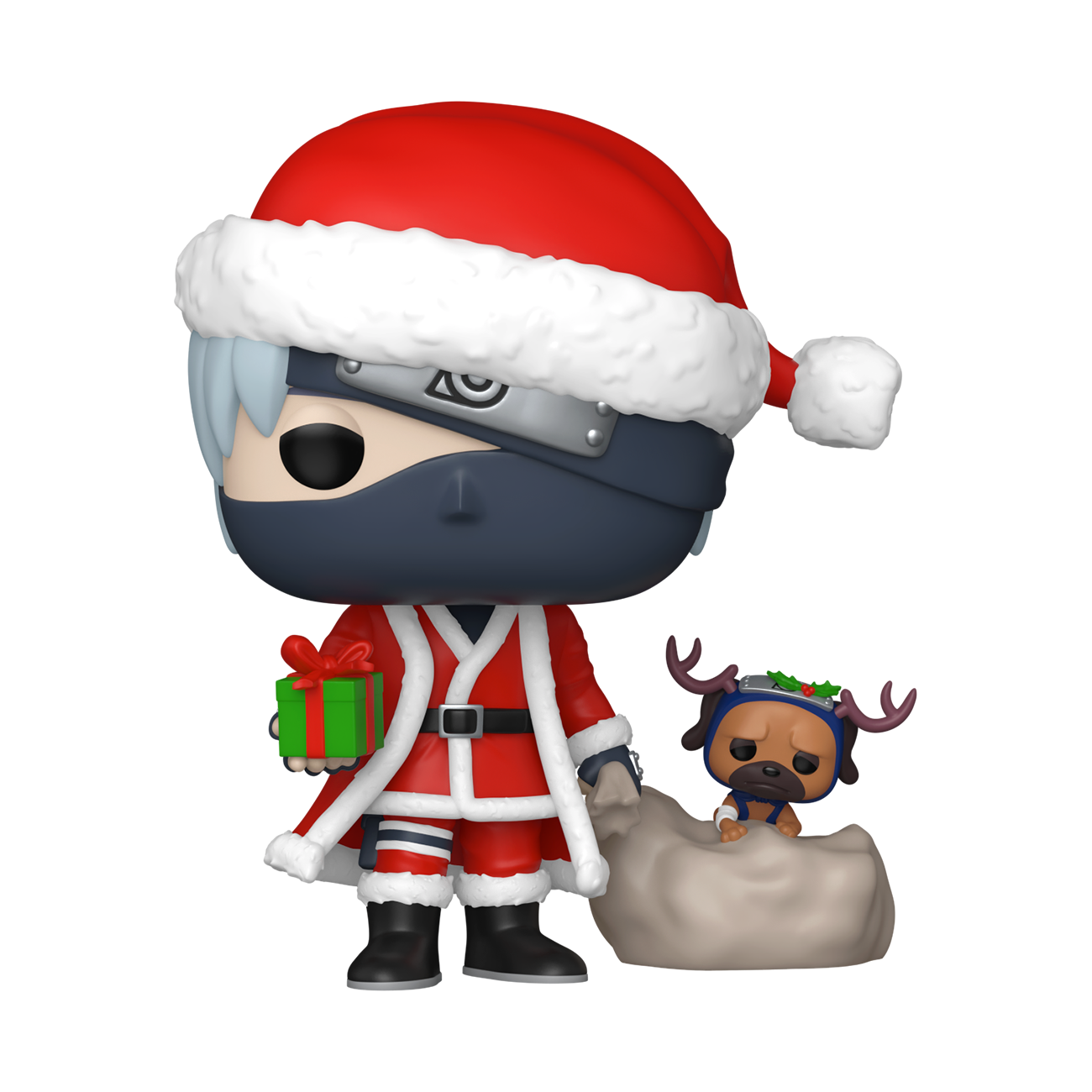 Pop! Plus Kakashi Hatake with Pakkun (Holiday Outfit) | Funko