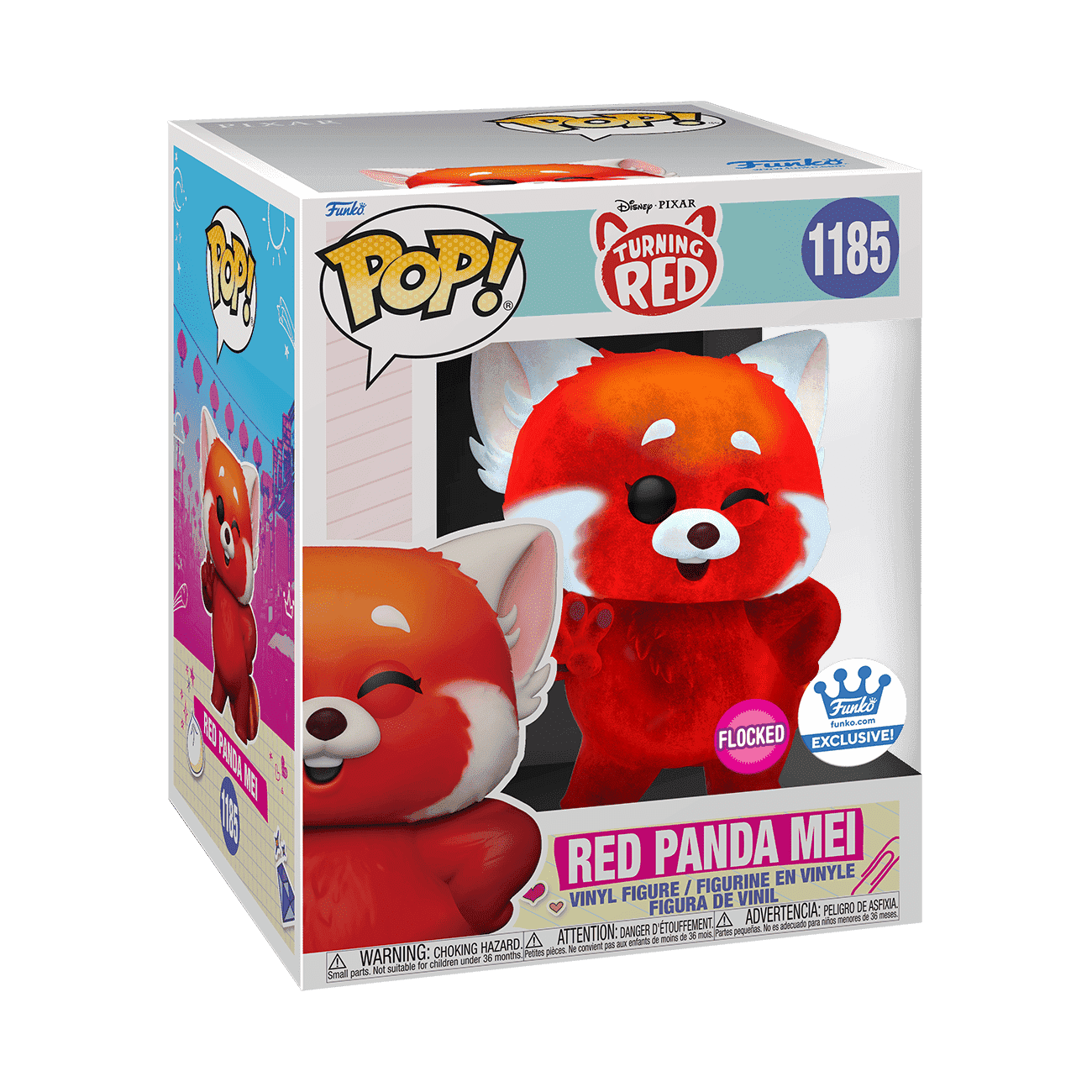 Buy Pop! Super Red Panda Mei (Flocked) at Funko.