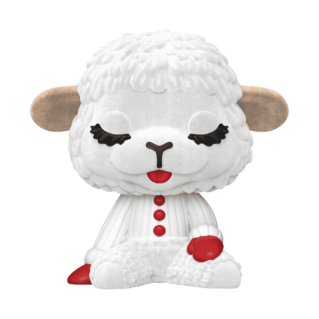 Pop! Lamb Chop (Flocked) | Funko