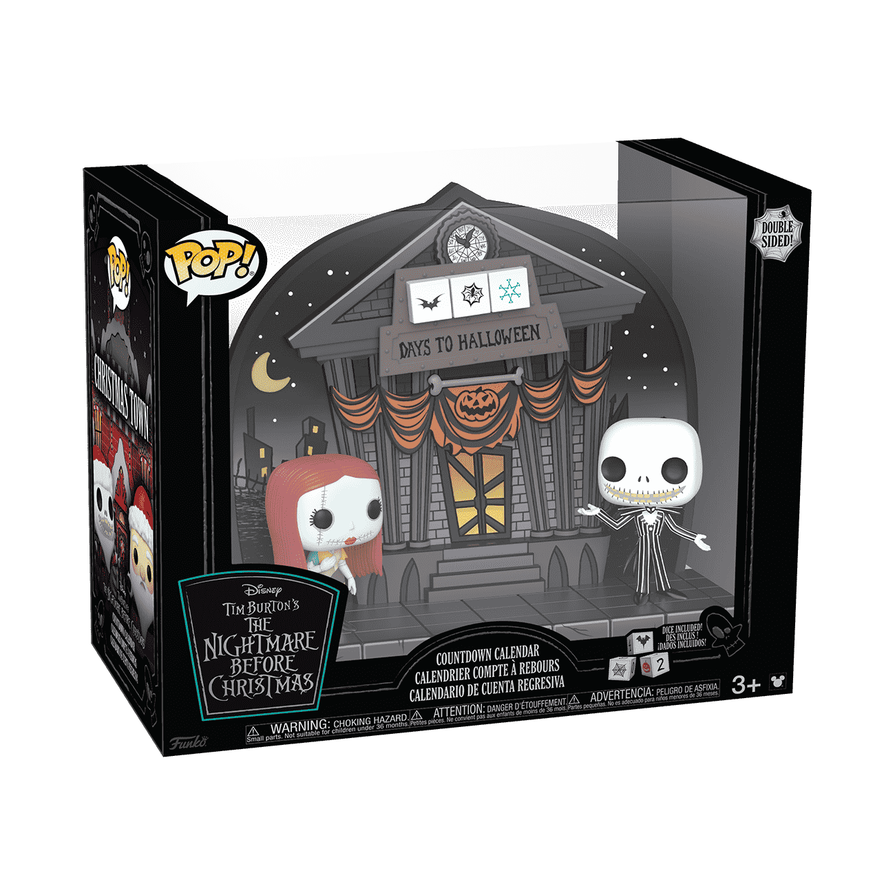 Pop! The Nightmare Before Christmas Dual-Sided Countdown Calendar | Funko