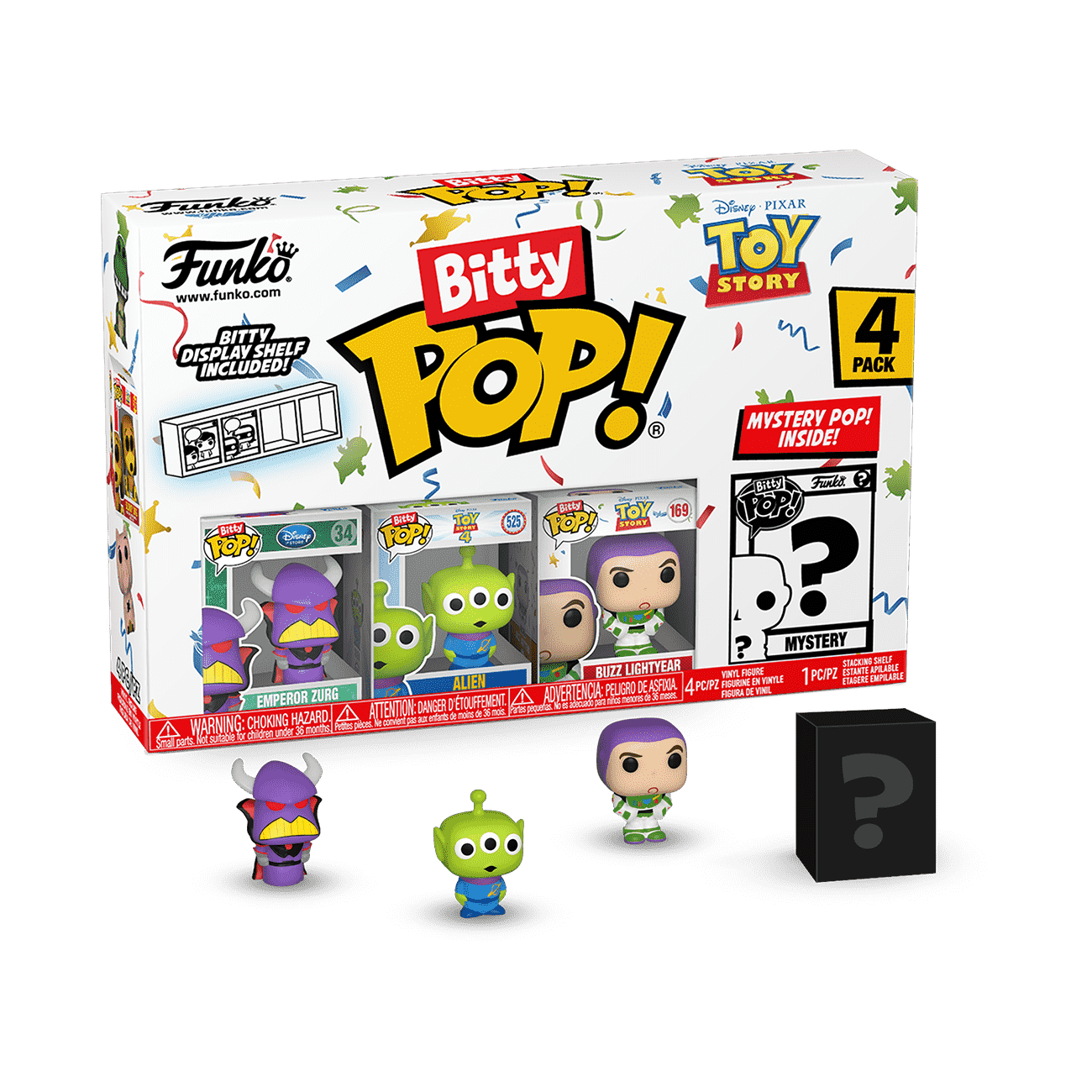 Bitty Pop! Toy Story 4-Pack Series 4 | Funko