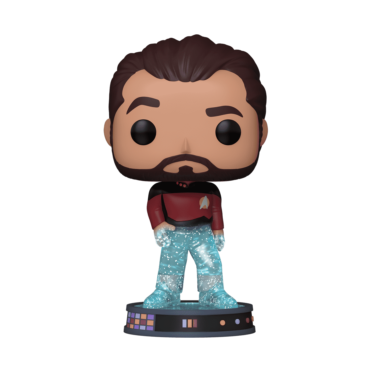 Pop! Plus William T. Riker (Transporter) (Glitter) | Funko