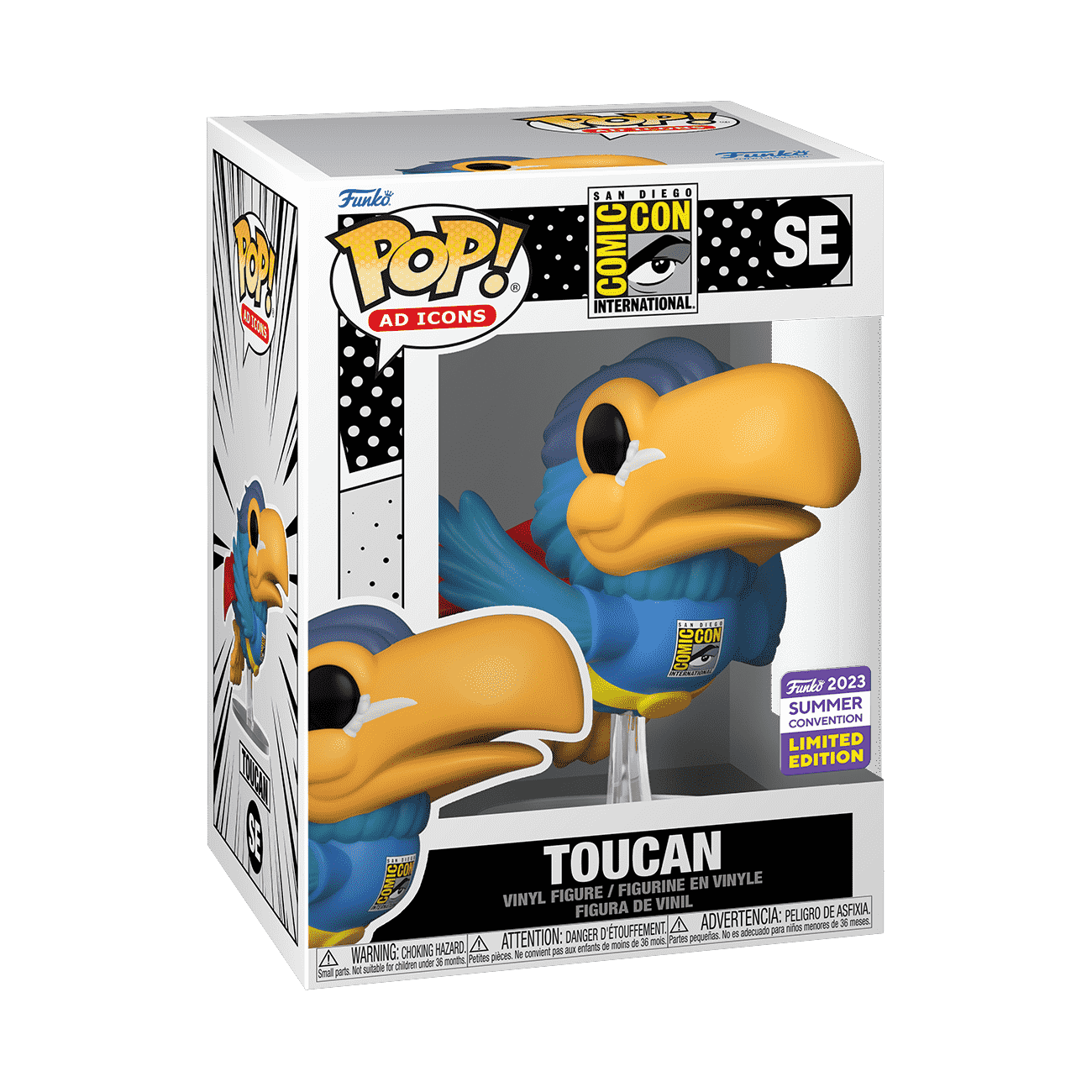 Pop! SDCC Superhero Toucan