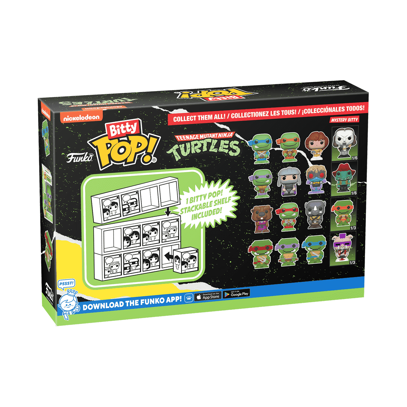 Buy Bitty Pop! Teenage Mutant Ninja Turtles 4-Pack Series 4 at Funko.