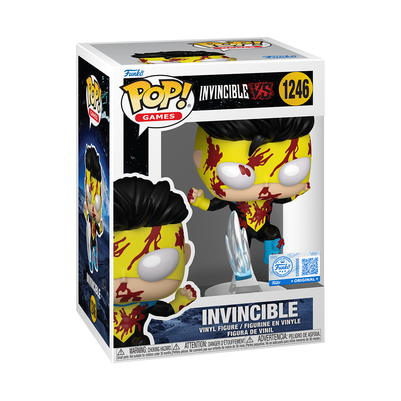 Pop! Invincible (Flying Kick) | Funko