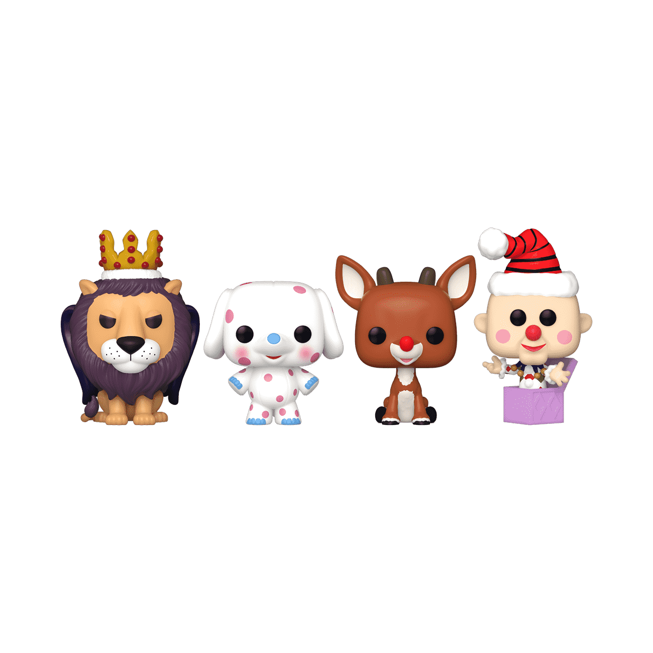 Buy Pocket Pop! Holiday Rudolph the Red-Nosed Reindeer 4-Pack at Funko.