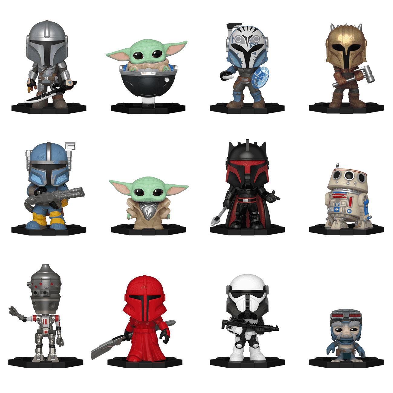 Buy The Mandalorian Creed Mystery Minis at Funko.